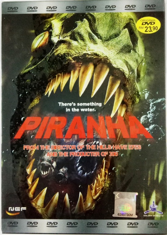 English Movie Piranha DVD, Hobbies & Toys, Music & Media, CDs & DVDs on ...