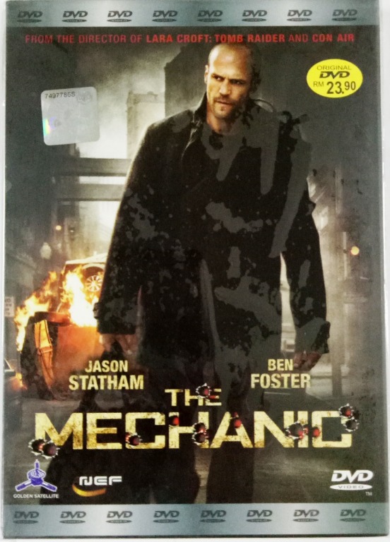 English Movie The Mechanic 2011 Film DVD Jason Statham, Hobbies & Toys, Music & Media, CDs ...