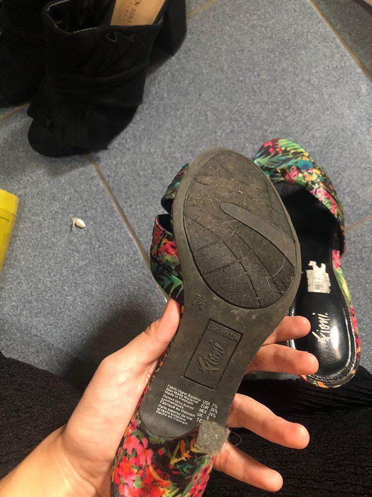 Fioni high heels, Fesyen Wanita, Sepatu di Carousell