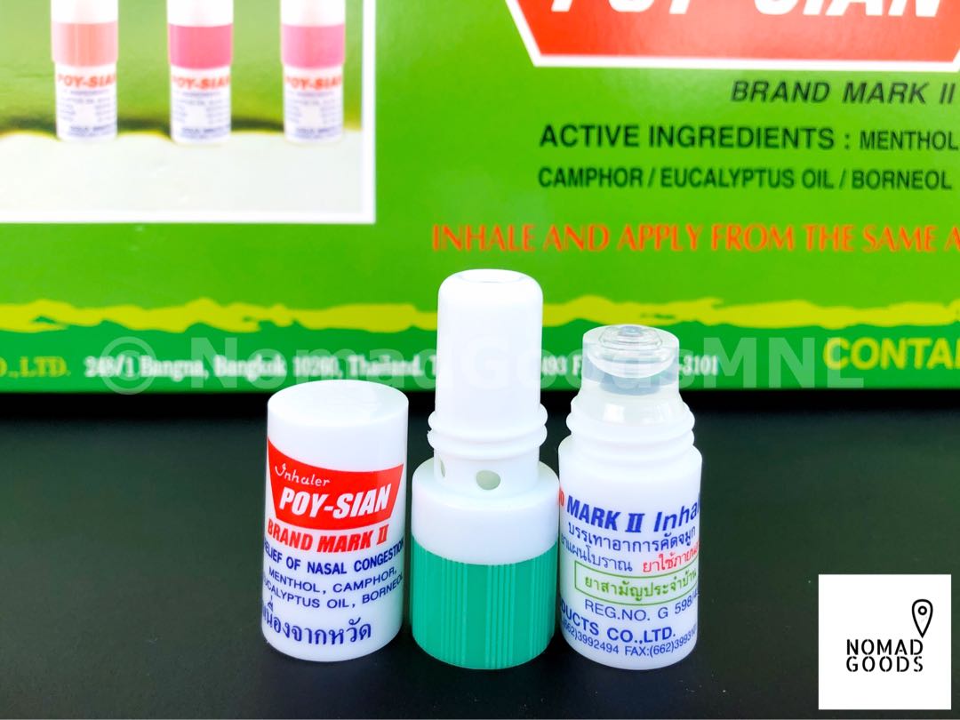*Fresh From BKK* Poy-Sian Inhaler Mark II, Beauty & Personal Care, Face ...