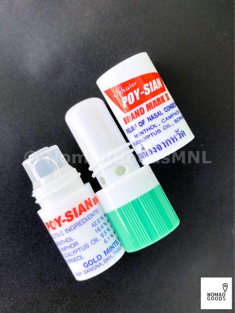 *Fresh From BKK* Poy-Sian Inhaler Mark II, Beauty & Personal Care, Face ...