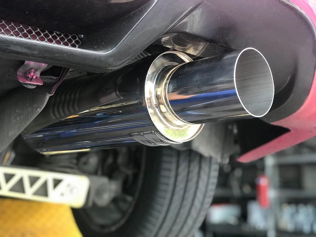 Honda Civic FD4 1.6 on Drift Racing Full Exhaust System (LTA-Compliant ...