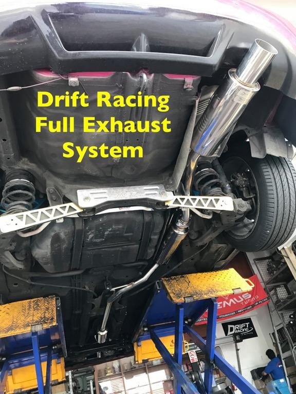 Honda Civic FD4 1.6 on Drift Racing Full Exhaust System (LTA-Compliant ...