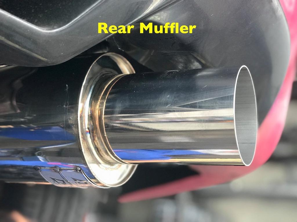 Honda Civic FD4 1.6 on Drift Racing Full Exhaust System (LTA-Compliant ...