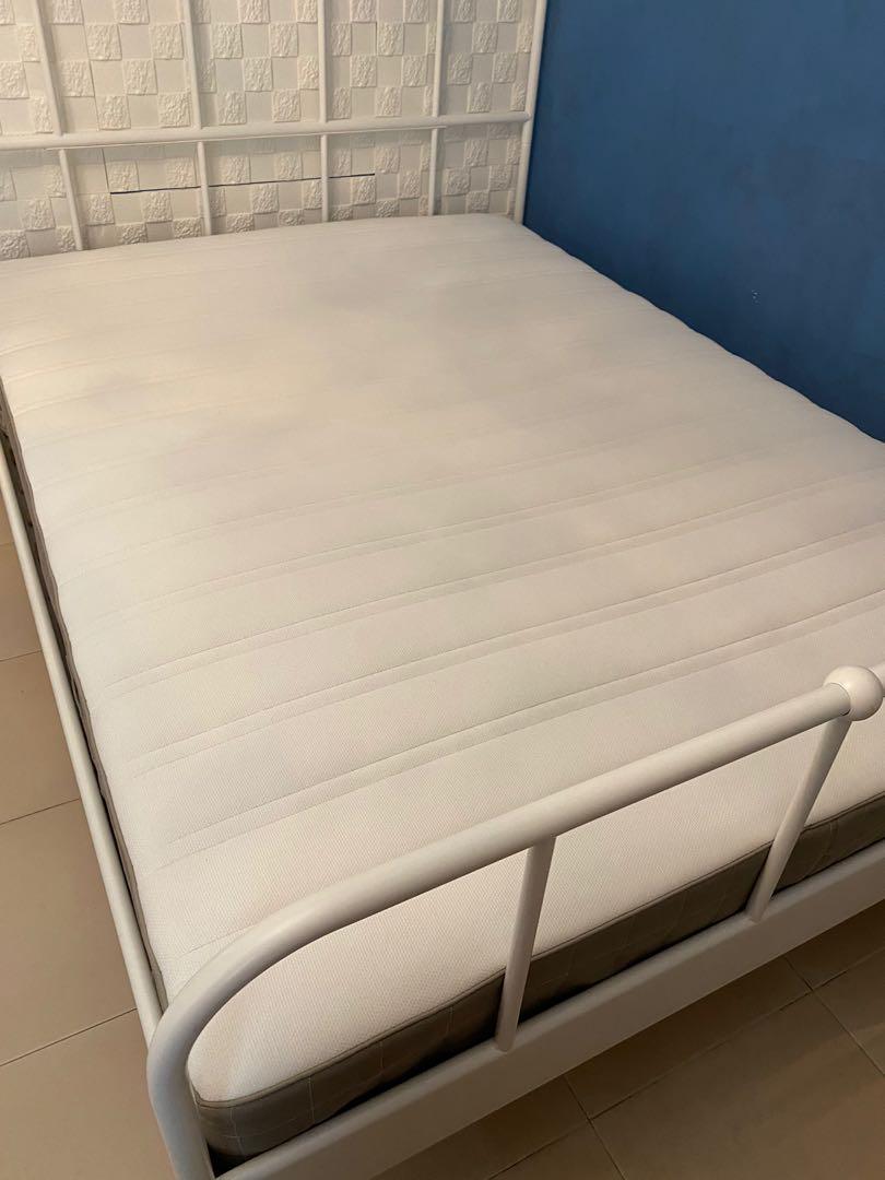 IKEA HAMARVIK Mattress (QUEEN), Furniture & Home Living, Furniture, Bed ...