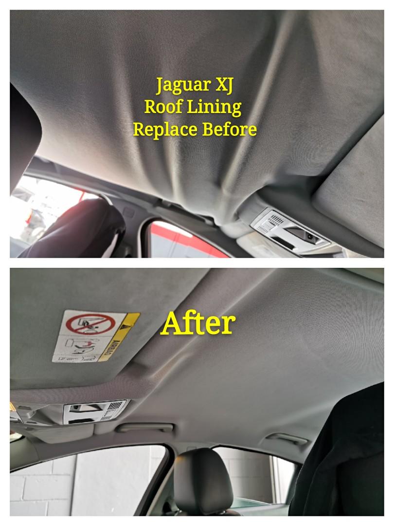 Jaguar xf Roof lining, Auto Accessories on Carousell