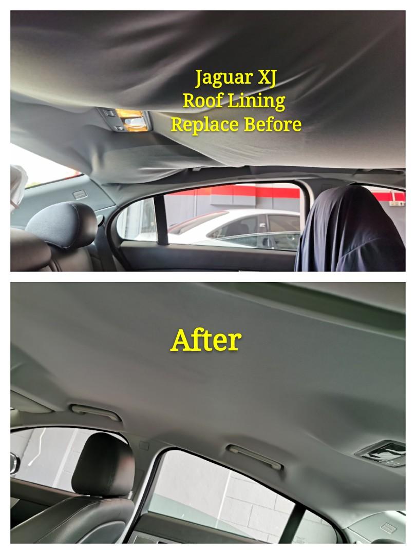 Jaguar xf Roof lining, Auto Accessories on Carousell