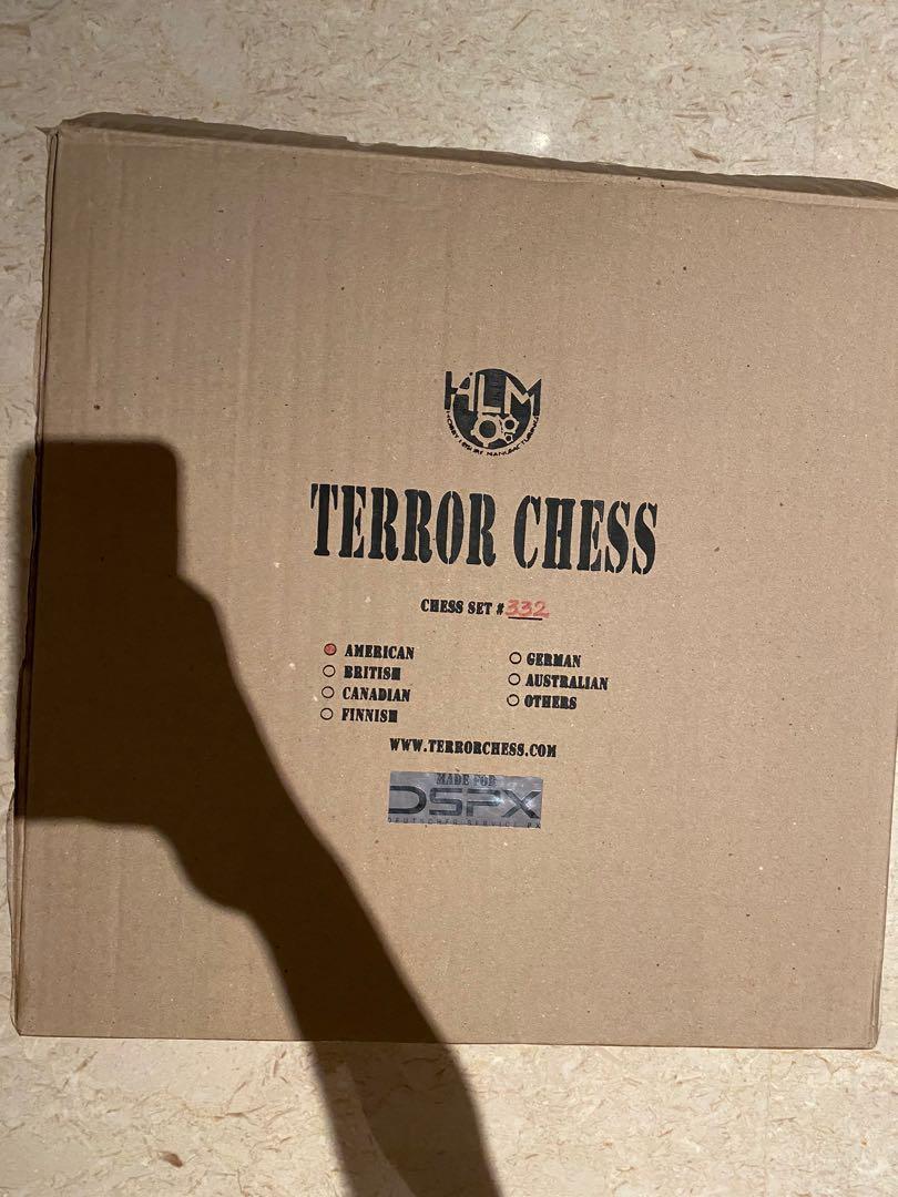 Limited Edition Osama and U.S president chess set, Hobbies & Toys, Toys ...