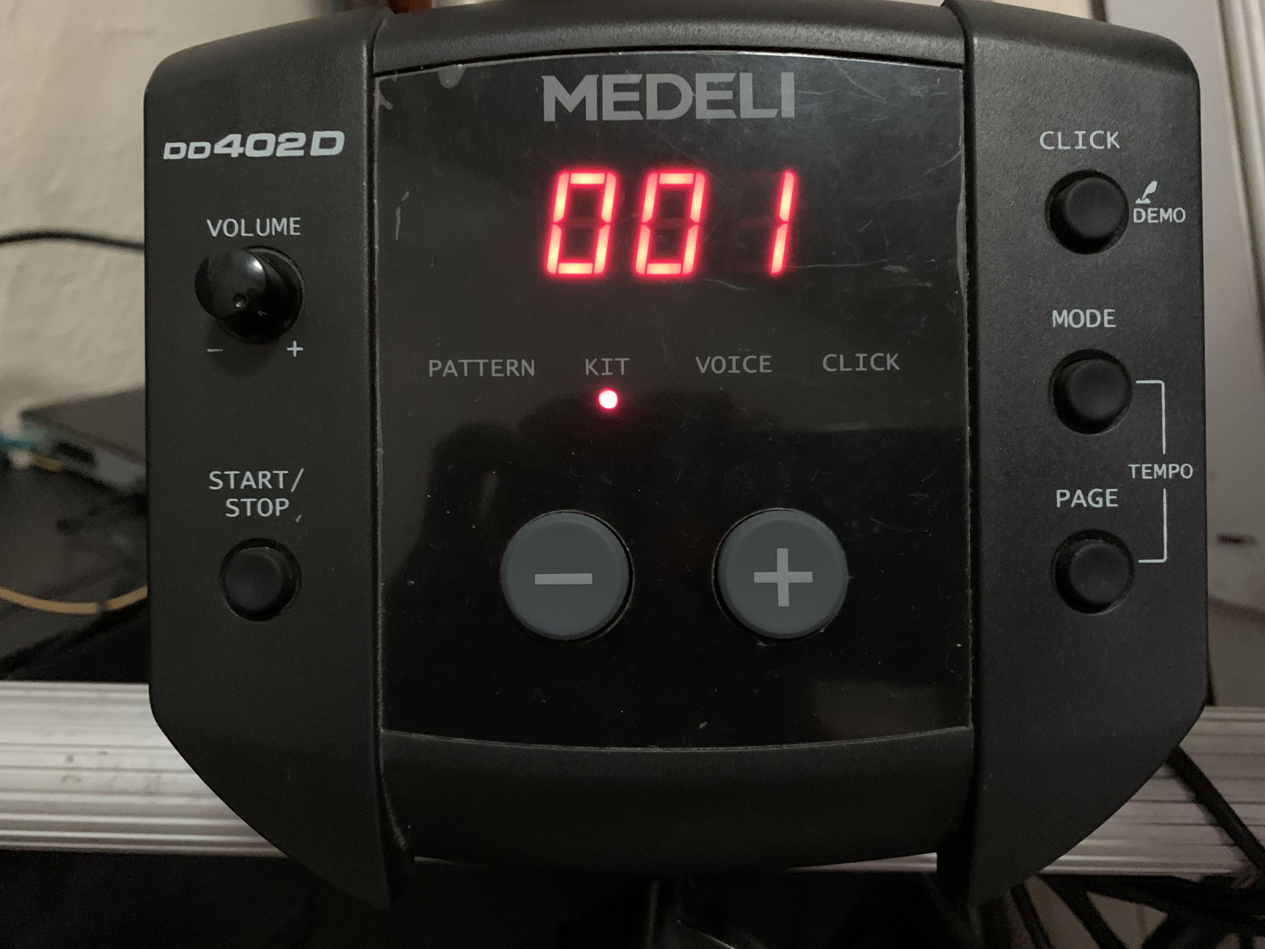 Medeli DD402D Electronic Drums (Negotiable Price) Amplifier & throne ...