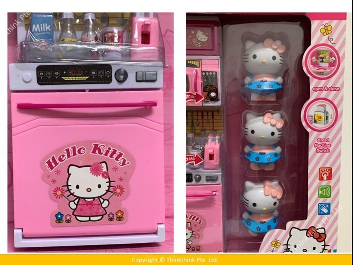 Hello Kitty Mini Kitchen Set , Hobbies & Toys, Toys & Games on Carousell
