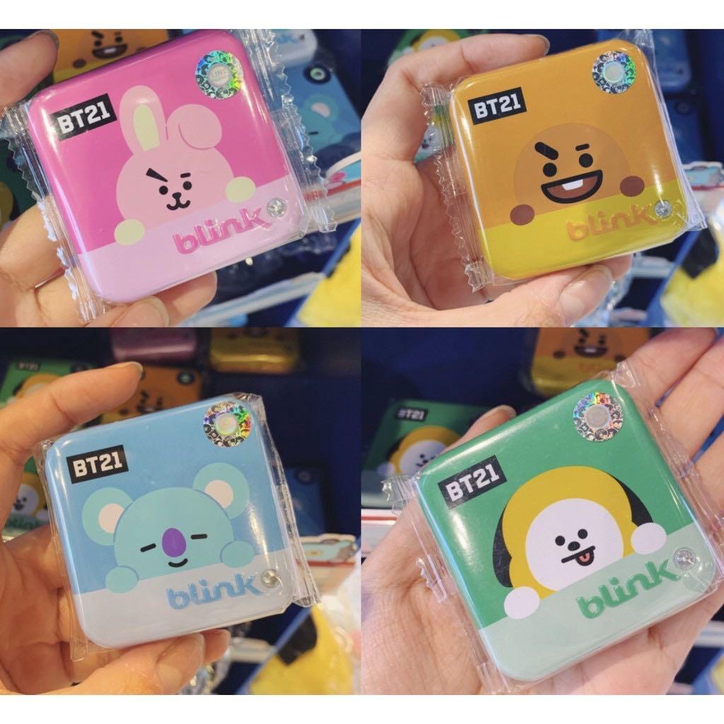 Official BT21 x Watsons Blink mint candy with freebies, Hobbies & Toys ...