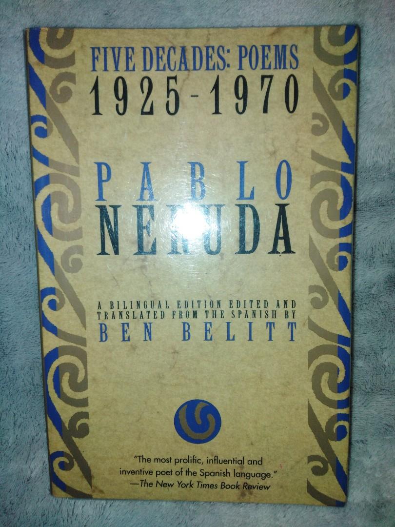 Pablo Neruda's Rare Book, Hobbies & Toys, Books & Magazines, Religion ...