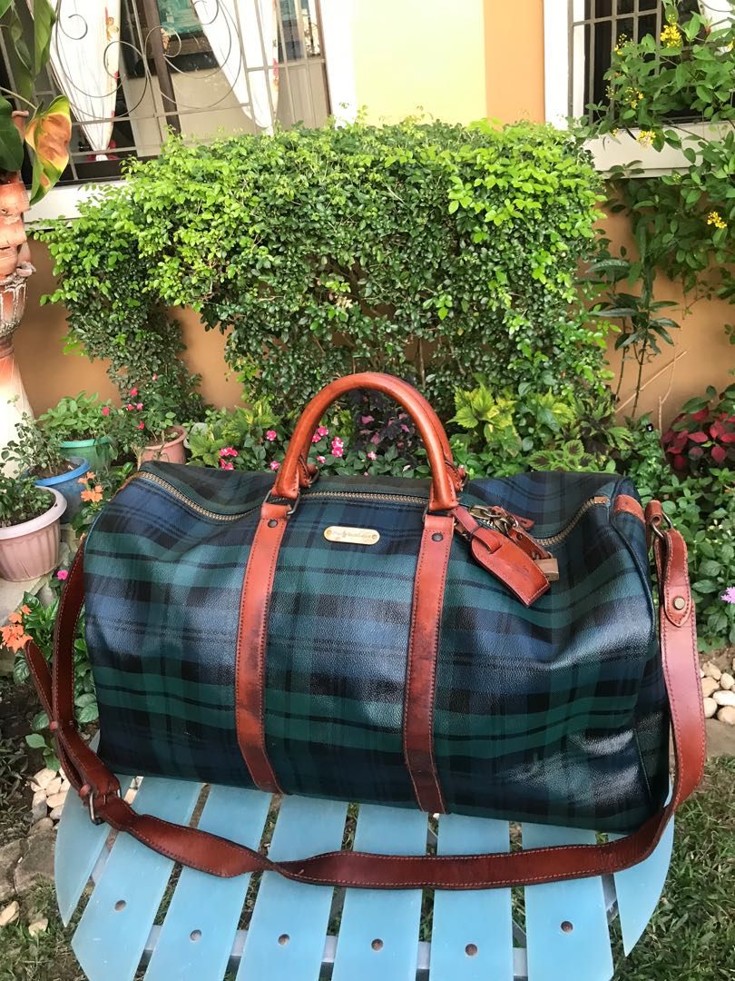 RL luggage bag, Luxury, Bags & Wallets on Carousell