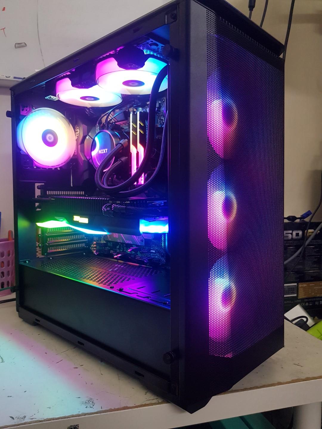 Ryzen 7 3800x RTX 2080 Super AMP Core Extreme Custom Gaming PC ...
