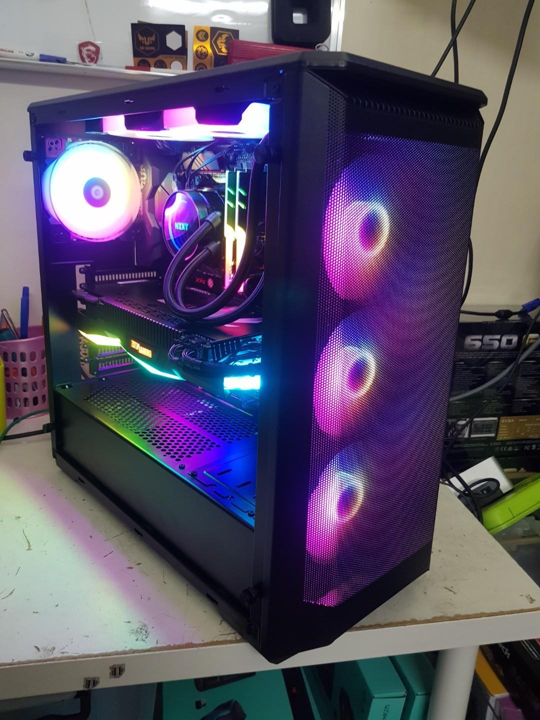Ryzen 7 3800x RTX 2080 Super AMP Core Extreme Custom Gaming PC ...