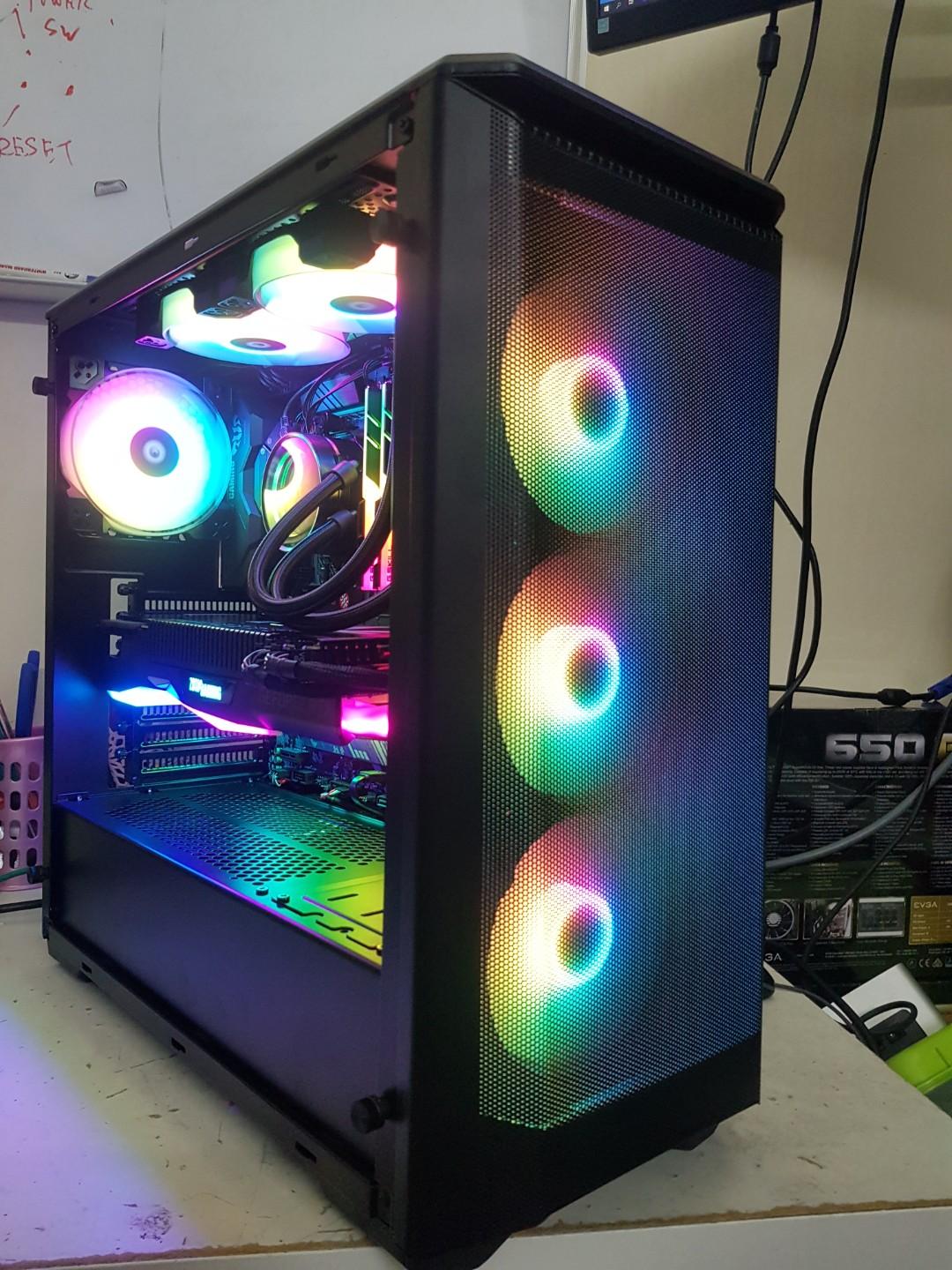 Ryzen 7 3800x RTX 2080 Super AMP Core Extreme Custom Gaming PC ...