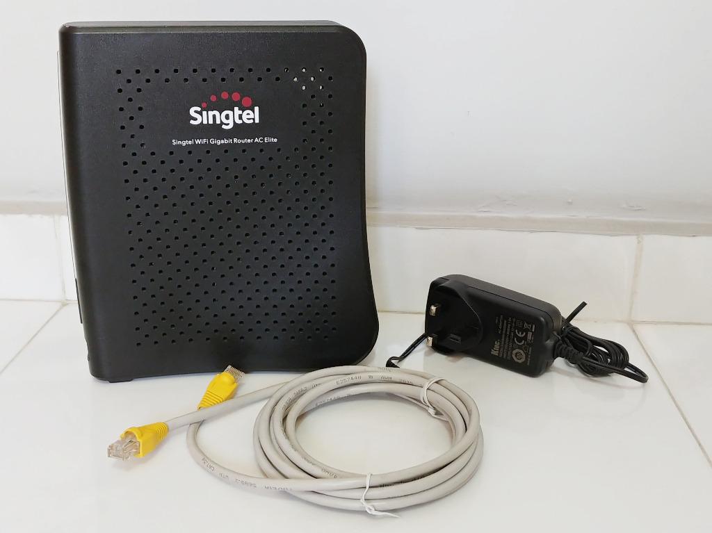 Singtel WiFi Gigabit Router AC Elite(AC1900), Computers & Tech, Parts ...