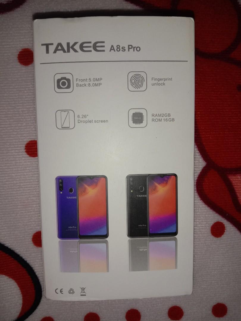 TAKEE A8s Pro 16gb /2gb ram, Mobile Phones & Gadgets, Mobile Phones ...