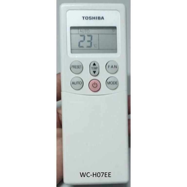 Toshiba Aircon Remote Control WC-H07EE (Singapore), Electronics, Others ...