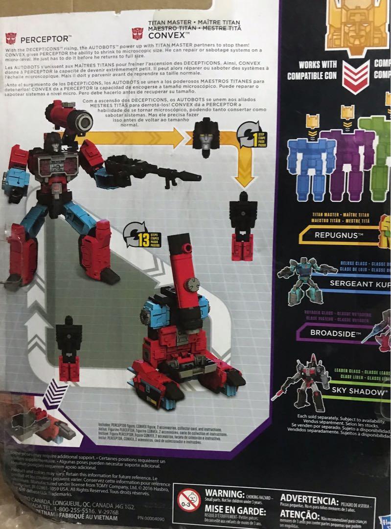 Transformers Convex and perceptor, Hobbies & Toys, Toys & Games on ...