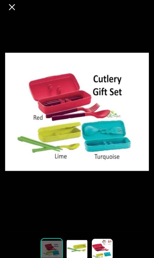 Tupperware Cutlery Set, Furniture & Home Living, Kitchenware ...