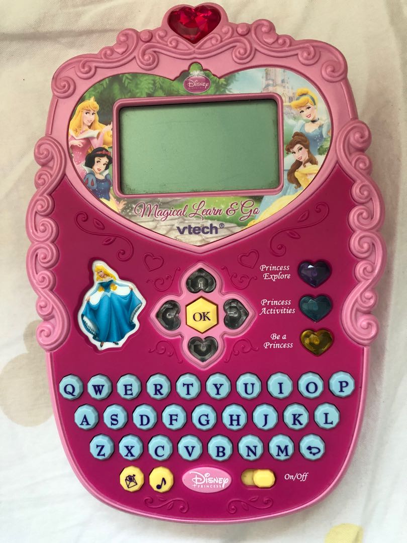 VTech's Disney Princess Magical Learn and Go toy, 兒童＆孕婦用品, 嬰兒玩具 - Carousell