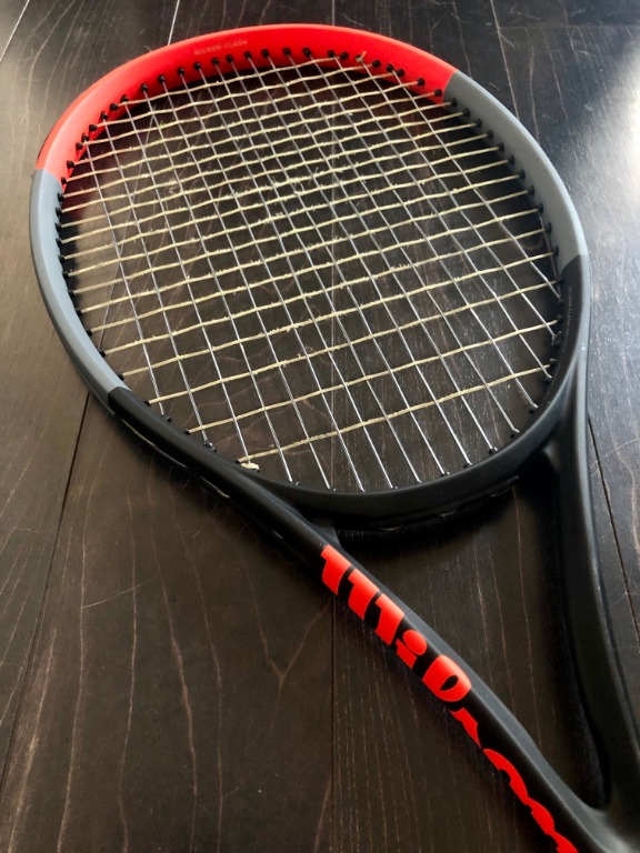 Wilson Clash Tour 100, Sports Equipment, Sports & Games, Racket & Ball ...