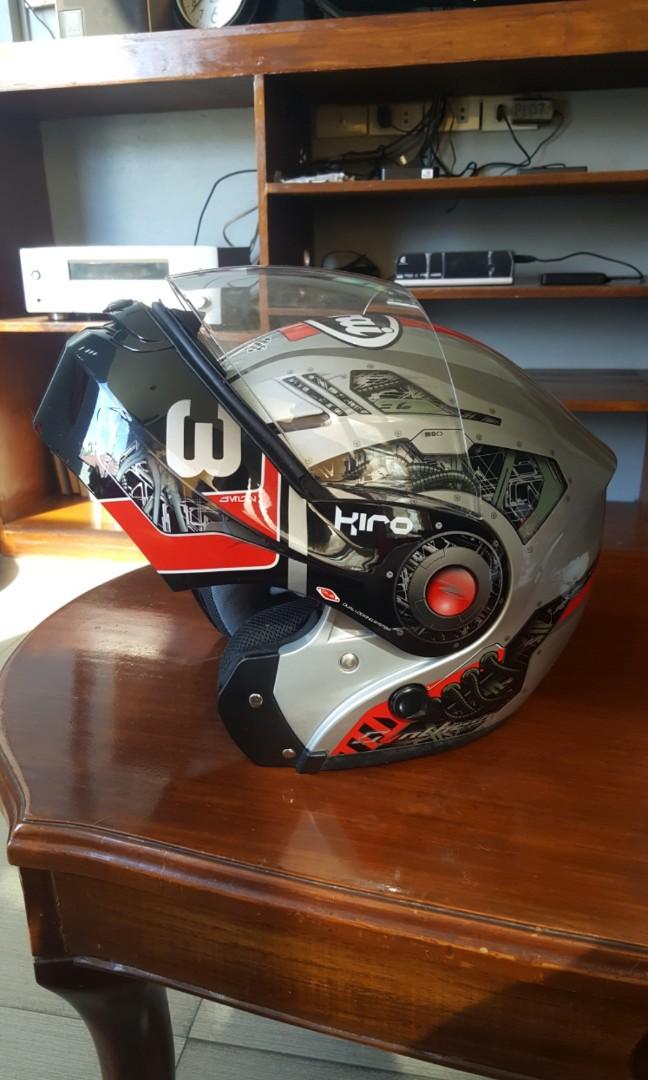 Zeus Helmet ZS-3000A, GG2 Kiro, Motorbikes, Motorbike Parts ...