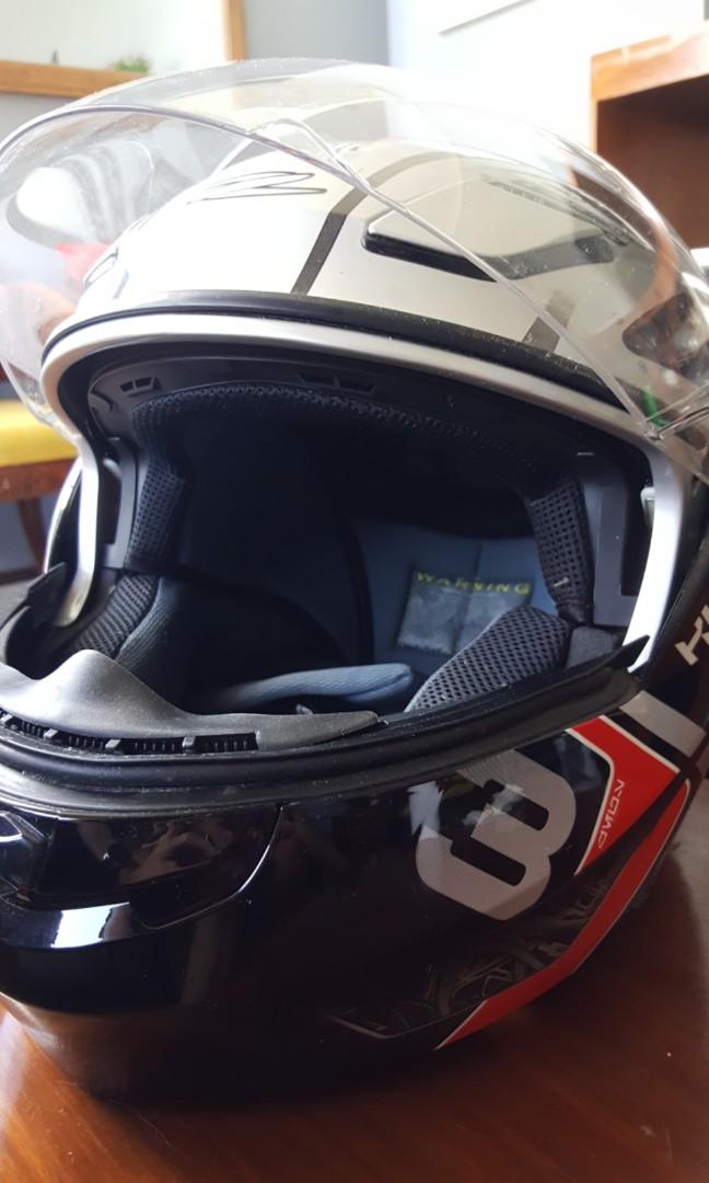 Zeus Helmet ZS-3000A, GG2 Kiro, Motorbikes, Motorbike Parts ...
