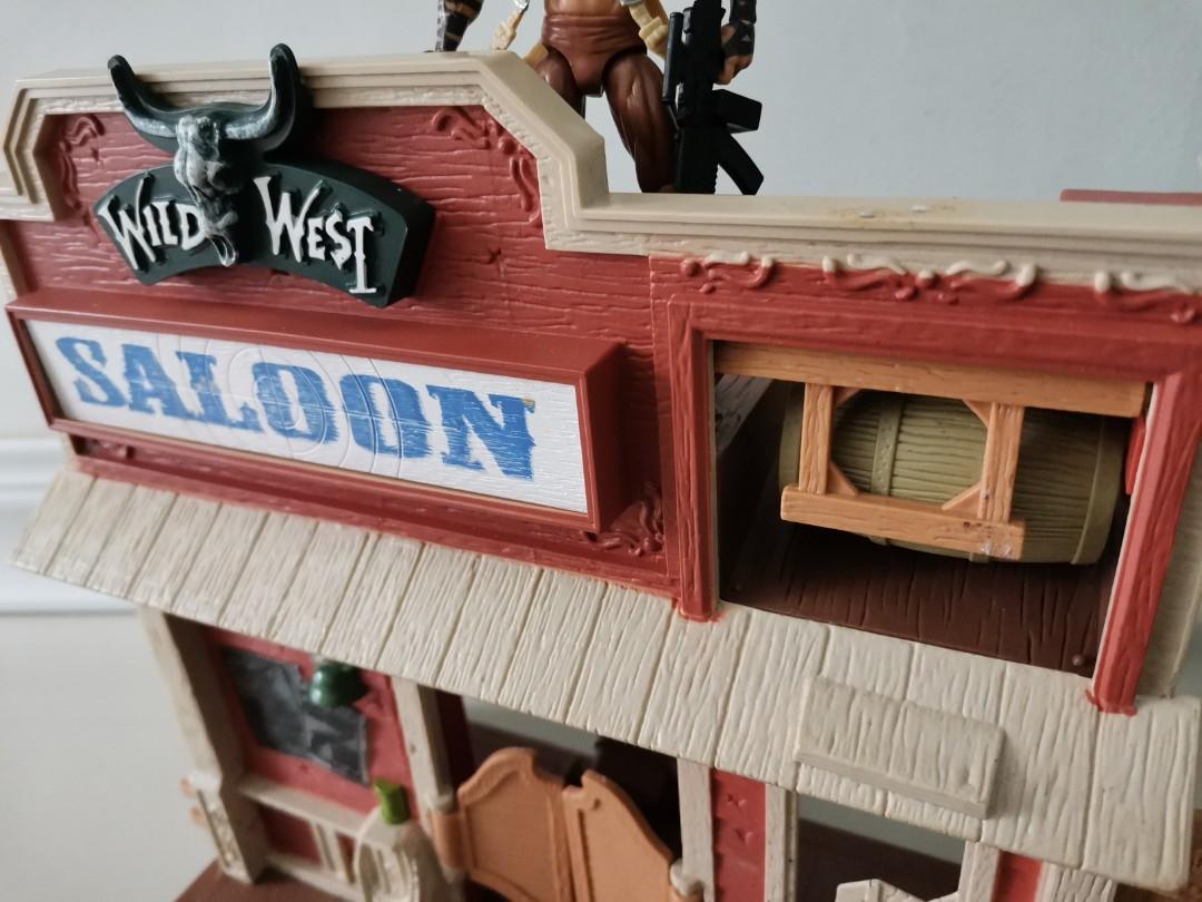 1/18 Wild West Saloon and Sheriff Station playset diorama Star Wars Gi ...