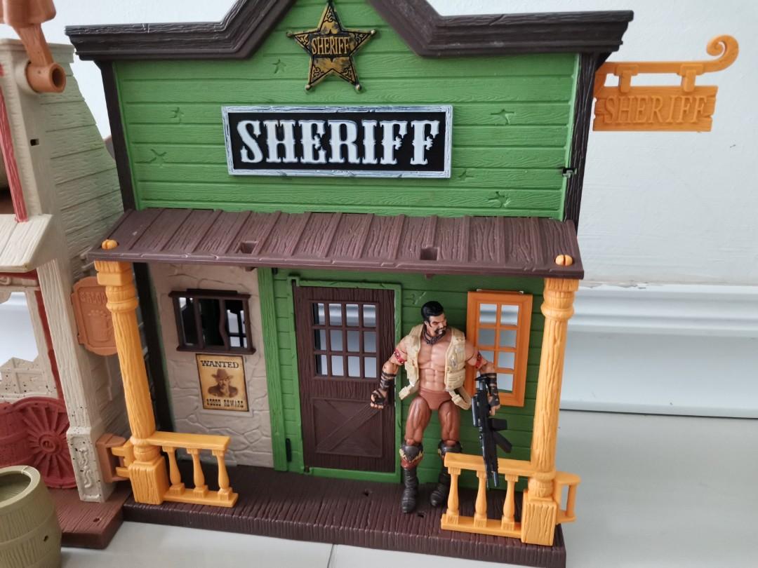 1/18 Wild West Saloon and Sheriff Station playset diorama Star Wars Gi ...