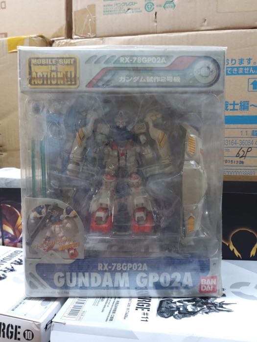 屯門站交收 全新未開 bandai mia gundam 高達 gp02 rx 78 機動戰士 試作2號機 星塵之回憶, 興趣及遊戲, 玩具 & 遊戲類 - Carousell