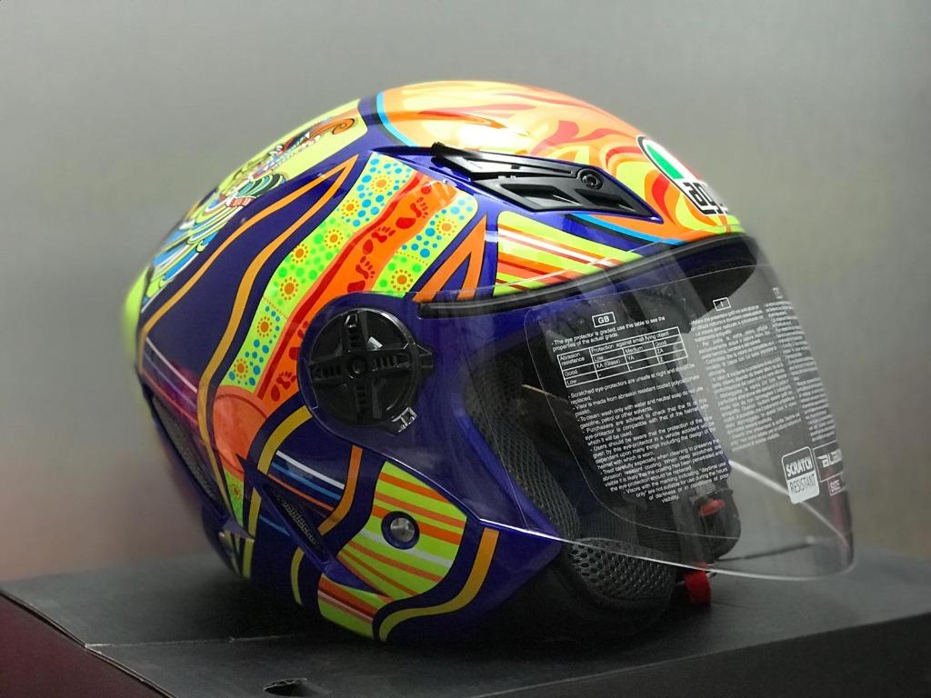 AGV Blade Top Five Continent Helmet, Motorcycles, Motorcycle Apparel on ...