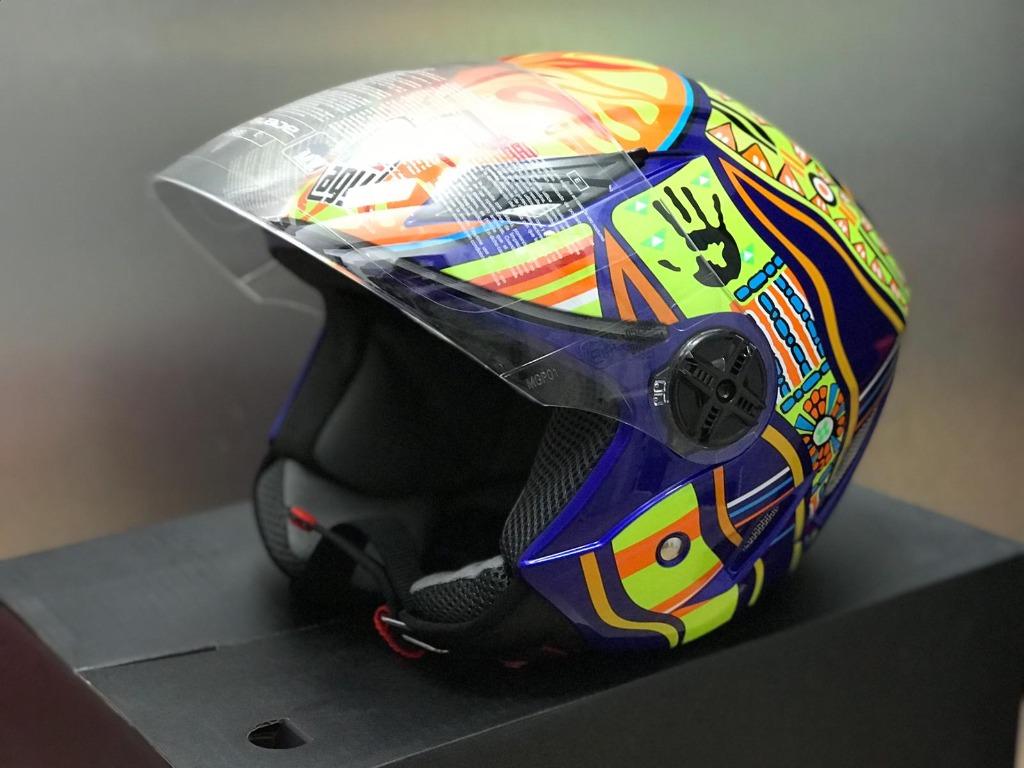 AGV Blade Top Five Continent Helmet, Motorcycles, Motorcycle Apparel on ...