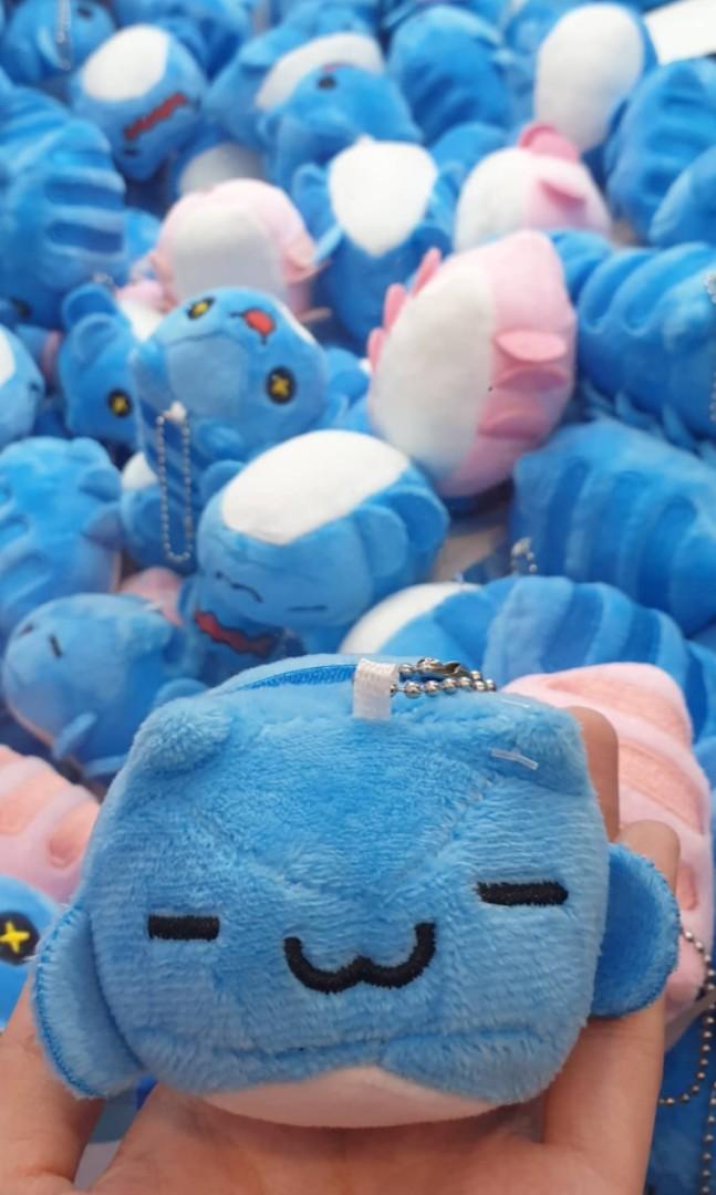 Capoo/ blue cat with 6 legs Mini Plush / Keychain, Hobbies & Toys, Toys ...