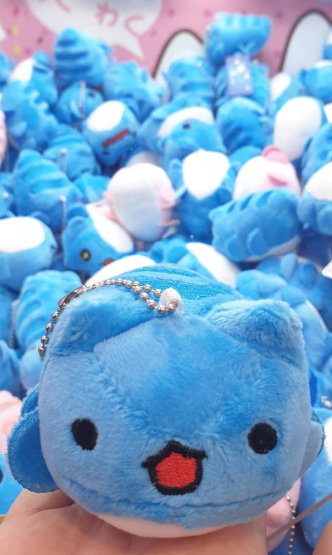 Capoo/ blue cat with 6 legs Mini Plush / Keychain, Hobbies & Toys, Toys ...