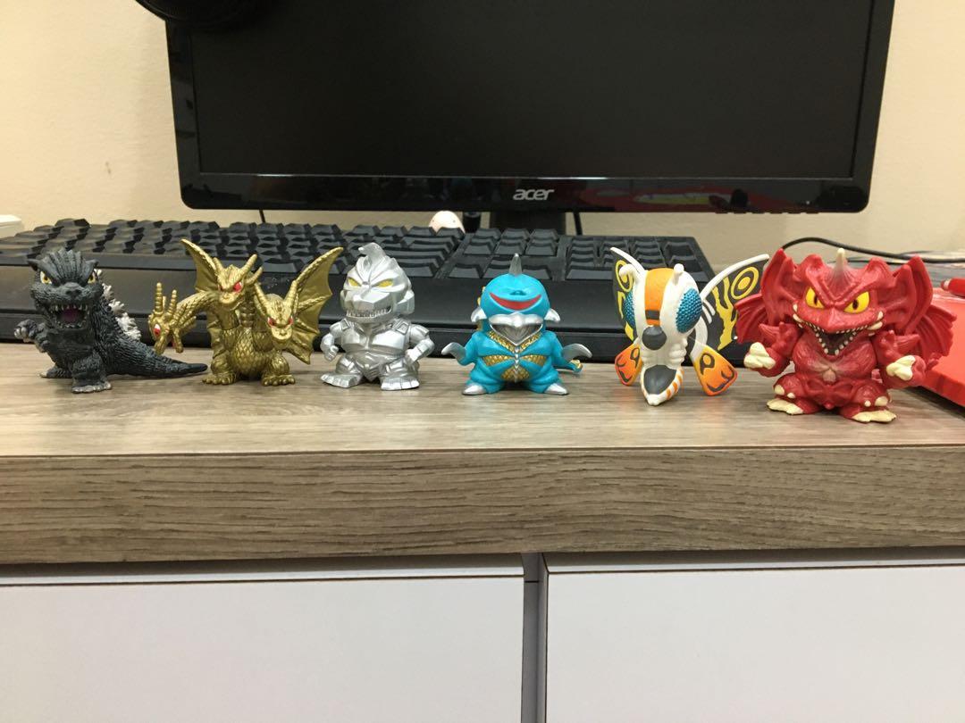 Chibi Godzilla 6 pack Toho, Hobbies & Toys, Collectibles & Memorabilia ...
