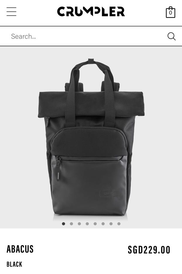 Crumpler abacus backpack, Women's Fashion, Bags & Wallets, Backpacks on ...