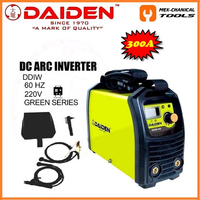 Daiden Inverter Welding Machine 300A, Commercial & Industrial ...