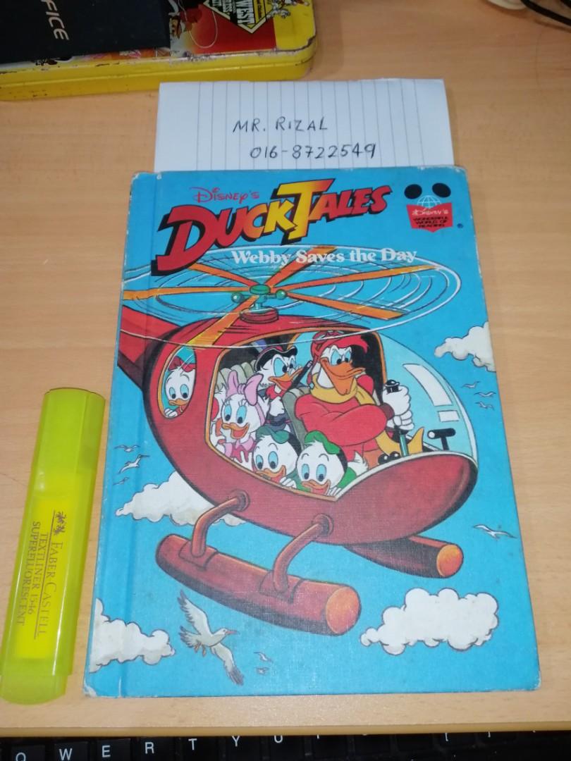 Disney's DUCKTALES Webby Saves The Day Book, Hobbies & Toys, Books ...