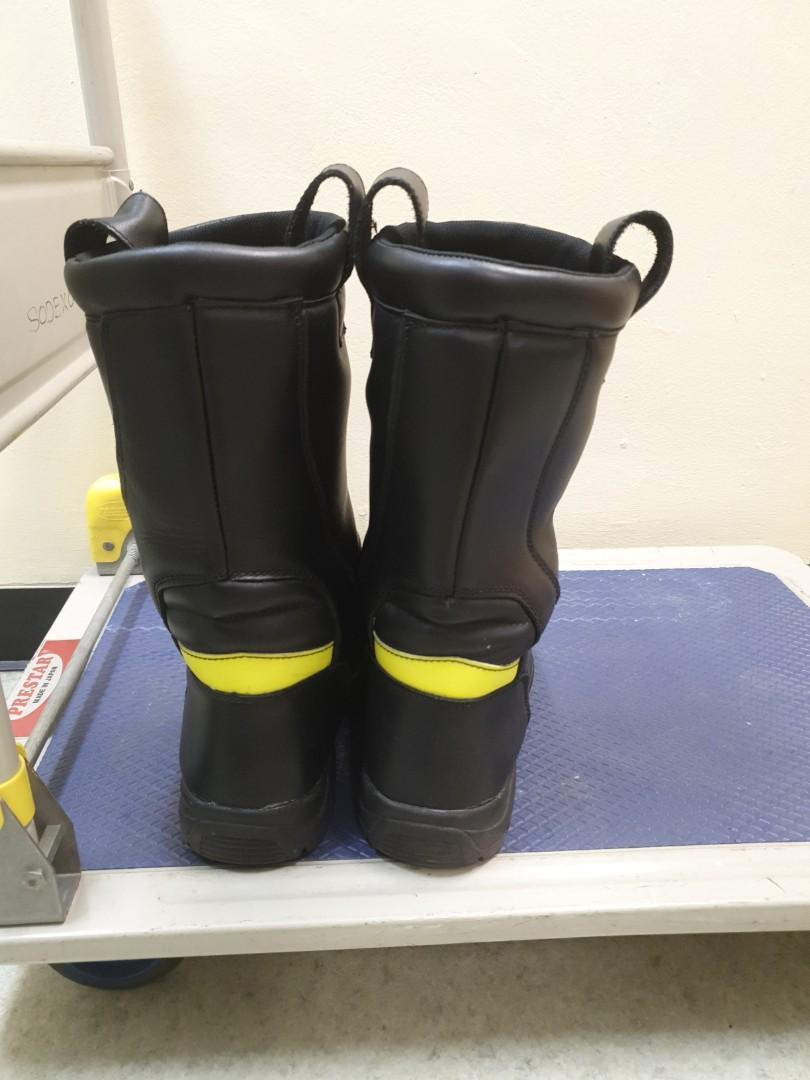 Firefighting boots, Men's Fashion, Footwear, Boots on Carousell