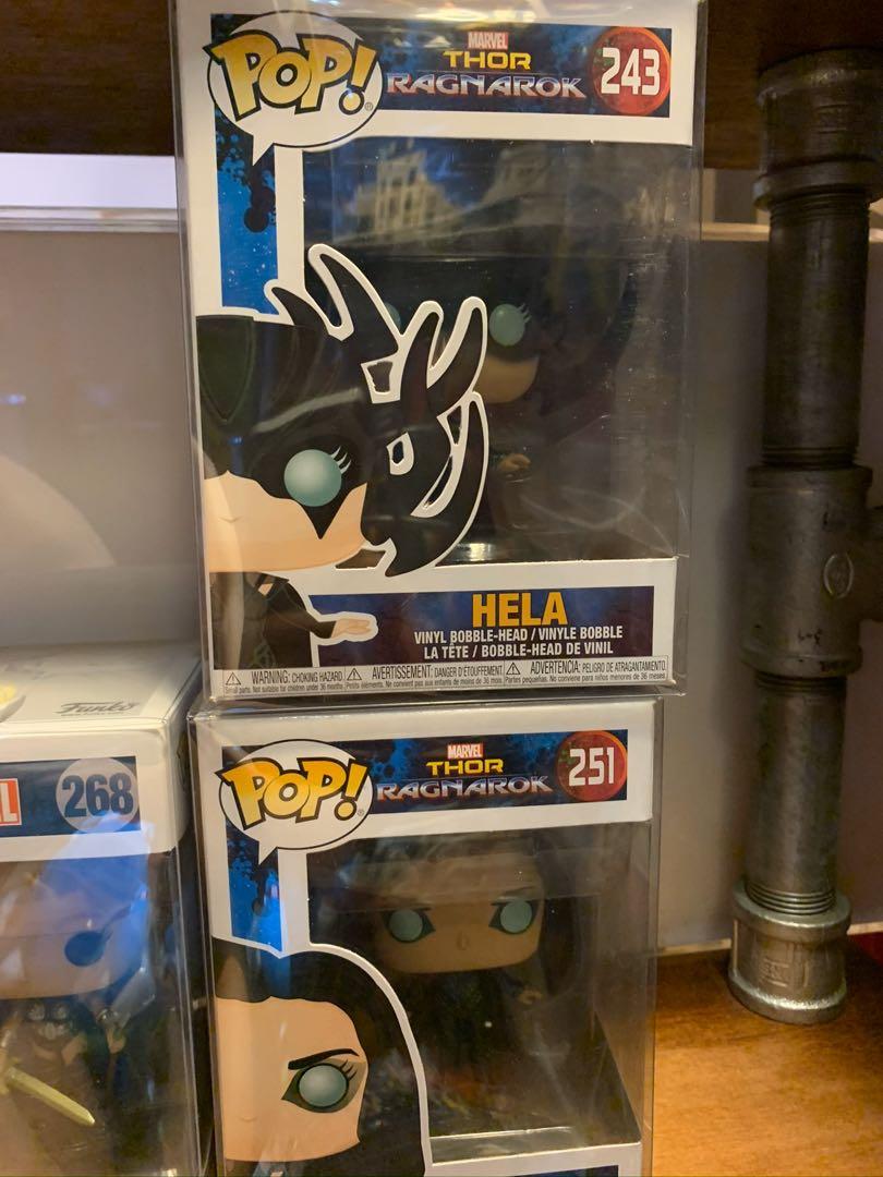 Funko POP Marvel Hela Set of 2, Hobbies & Toys, Toys & Games on Carousell