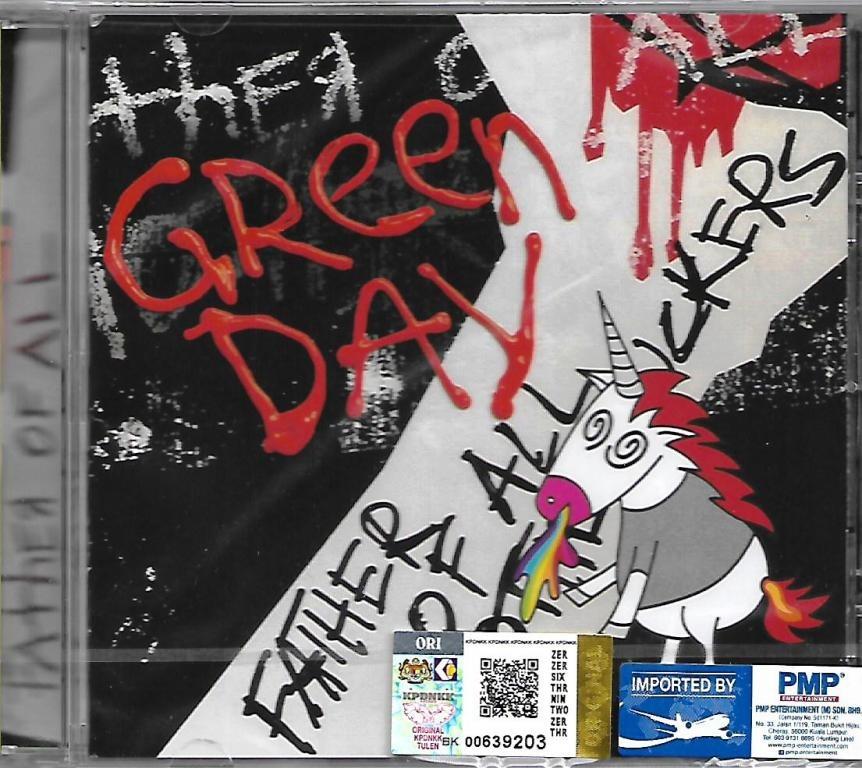 Green Day - Father of All Motherfuckers Imported CD, Hobbies & Toys ...