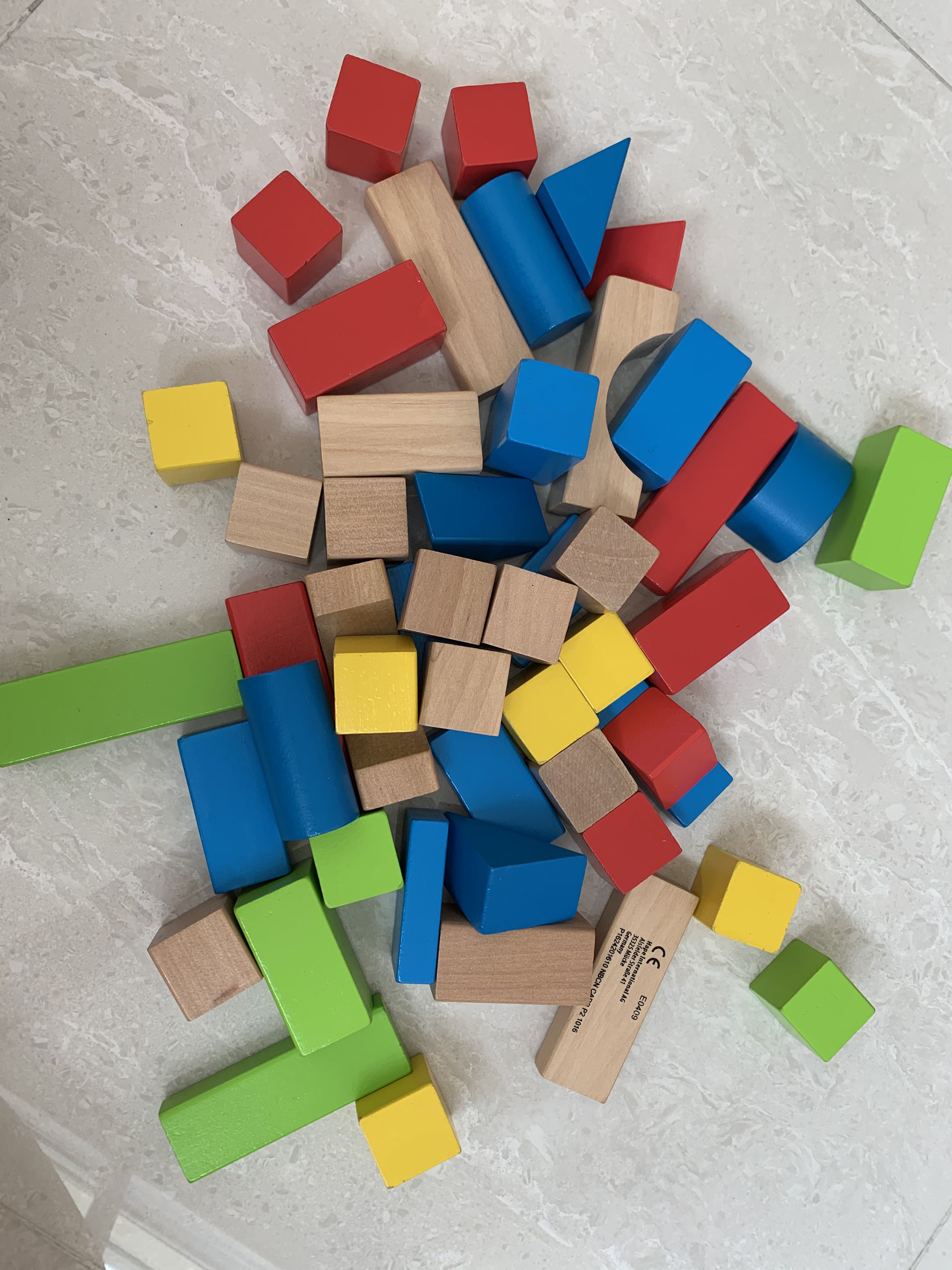 Hape building blocks, Hobbies & Toys, Toys & Games on Carousell