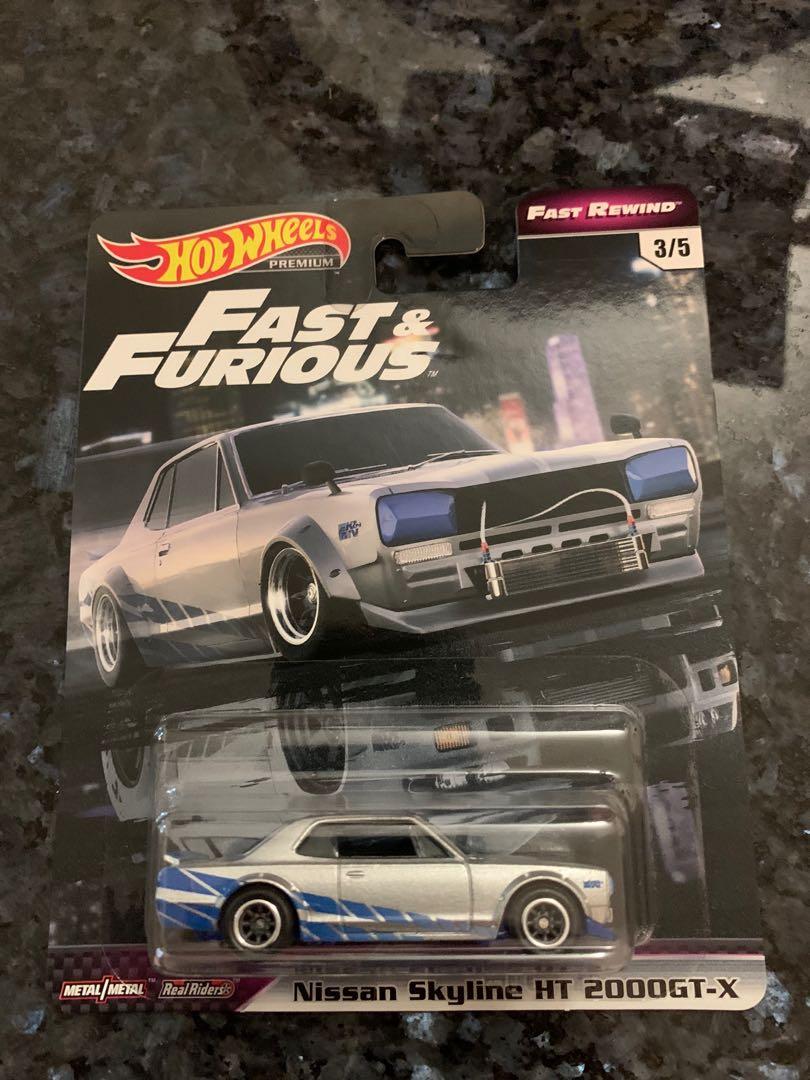 Hot Wheels Fast & Furious Premium, Toys & Games, Stuffed Toys on Carousell