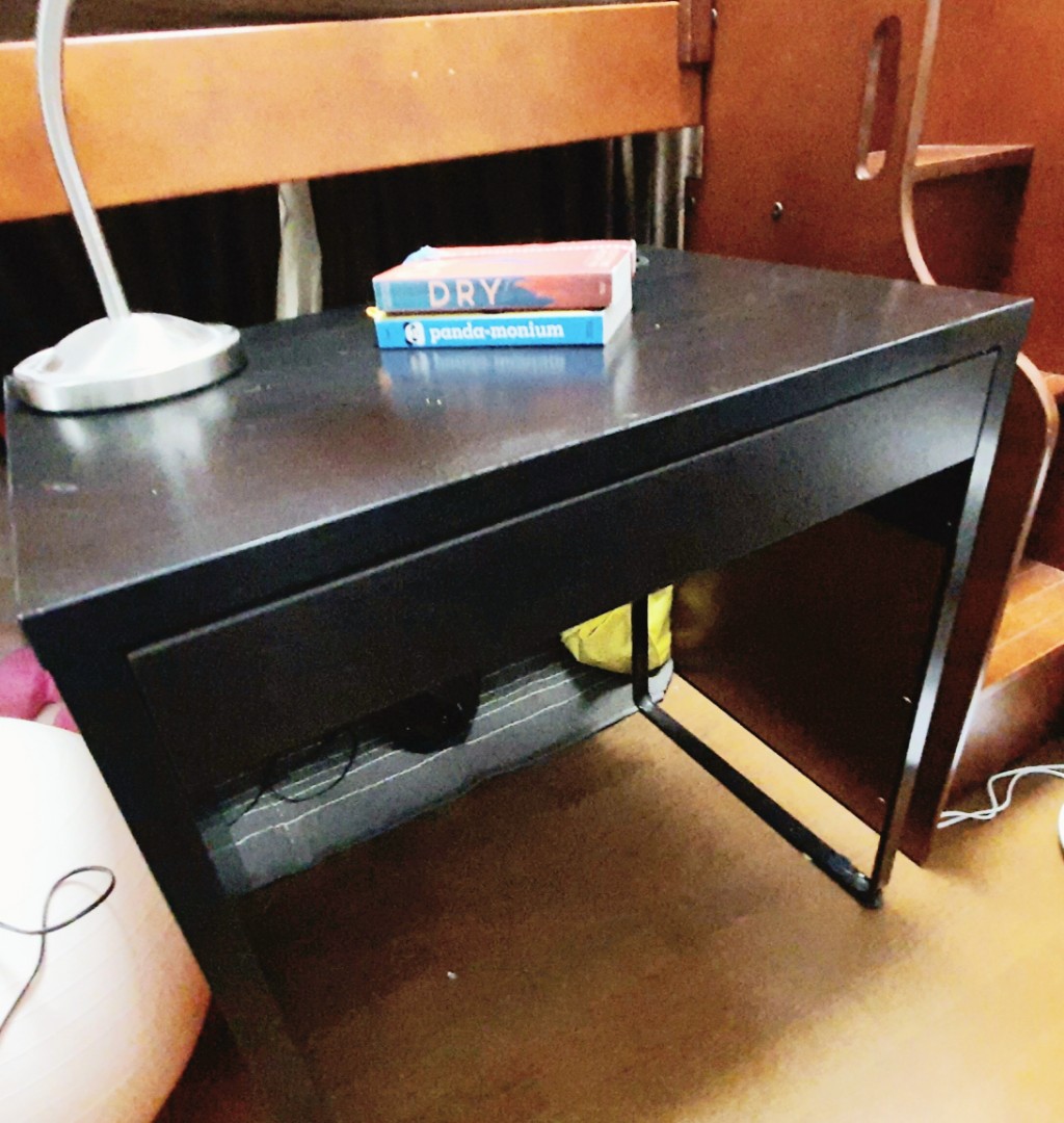 Ikea Sleek Study Table, Furniture & Home Living, Furniture, Tables ...