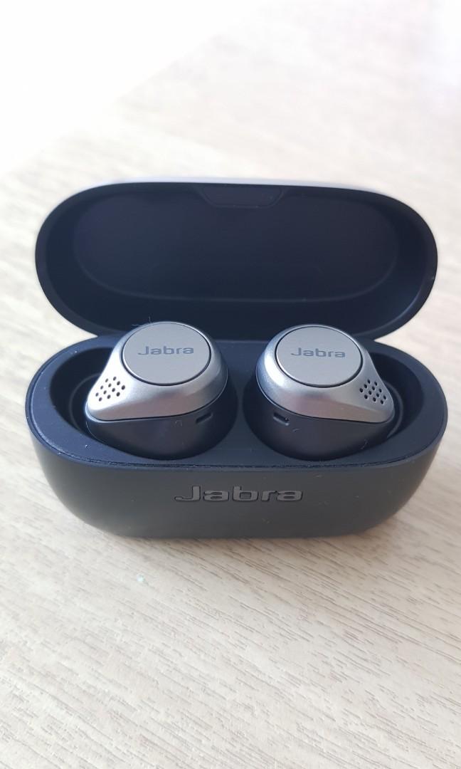 Jabra Elite 75T Wireless Earbuds (Titanium Black), Audio, Earphones on ...