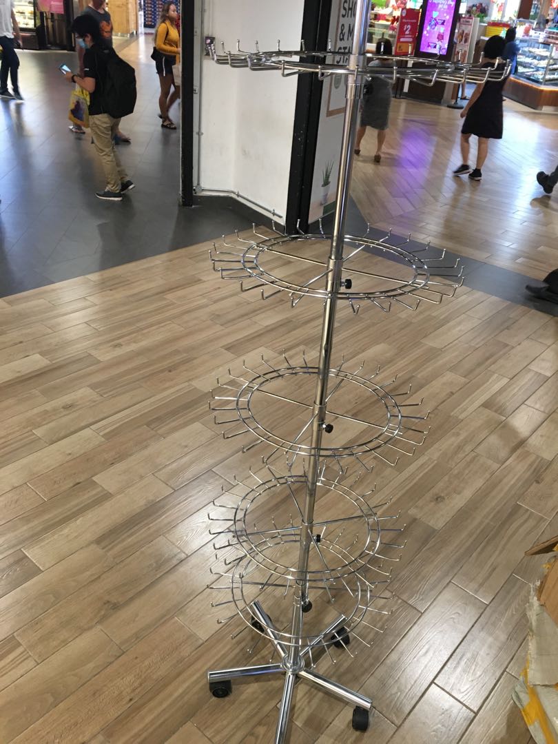 Korean revolving display rack, Everything Else on Carousell