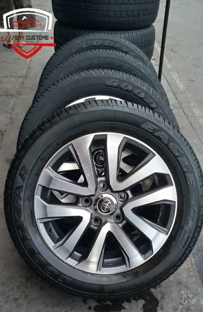 LC200 Land Cruiser 20 Lexus Dubai Mags rims USA goodyear GT2 Tires ...