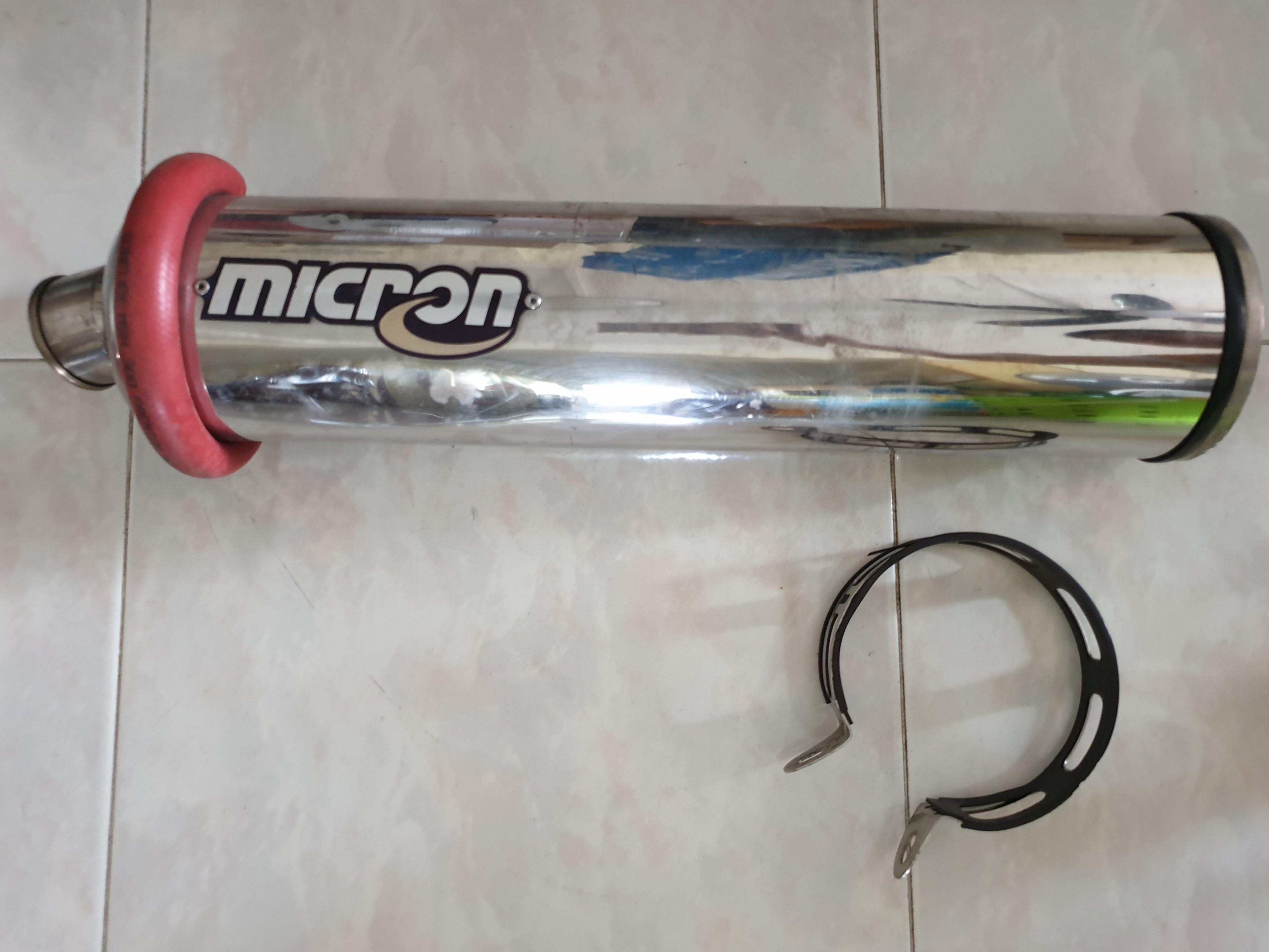 Micron Endcan Exhaust for cb400 super 4, Motorcycles, Motorcycle ...